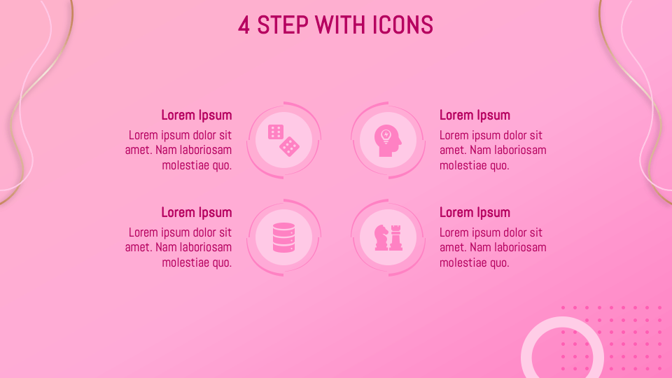 Pink Color Presentation Theme for PowerPoint and Google Slides - PPT Slides