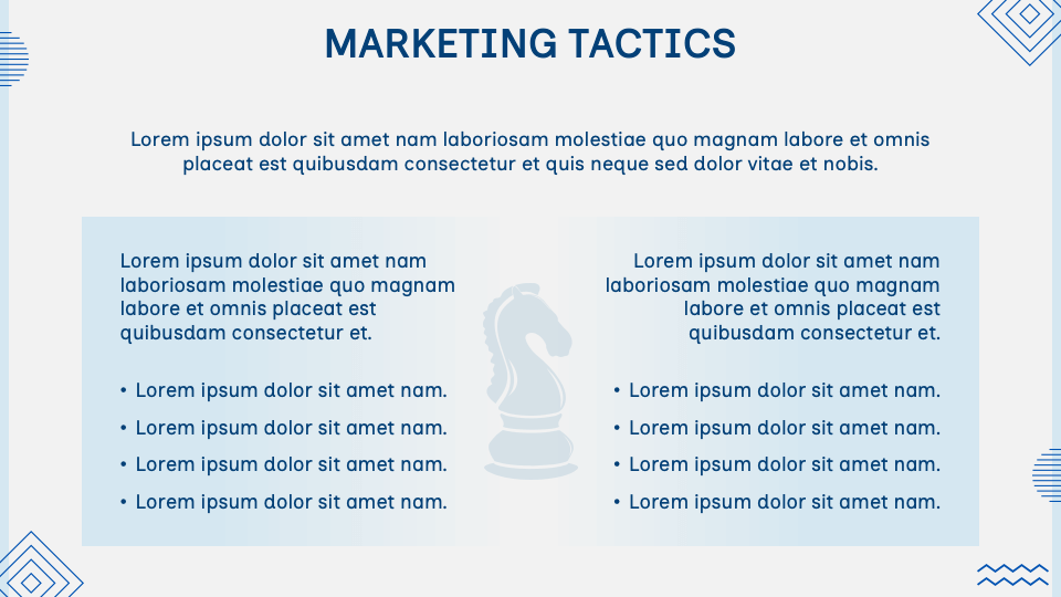 Marketing Plan Template for PowerPoint and Google Slides - PPT Slides