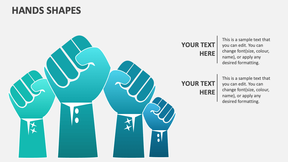 Hands Shapes Template for PowerPoint and Google Slides - PPT Slides