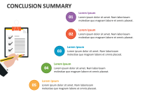 Conclusion Summary Template for Google Slides and PowerPoint - PPT Slides
