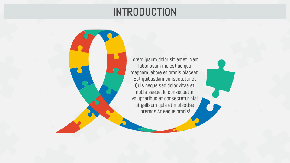 Free Autism Theme for PowerPoint and Google Slides - PPT Slides