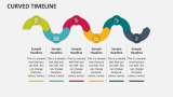 Curved Timeline PowerPoint and Google Slides Template - PPT Slides
