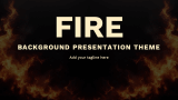 Free Fire Background Theme for Google Slides and PowerPoint