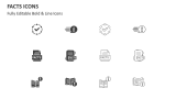 Facts Icons for Google Slides and PowerPoint