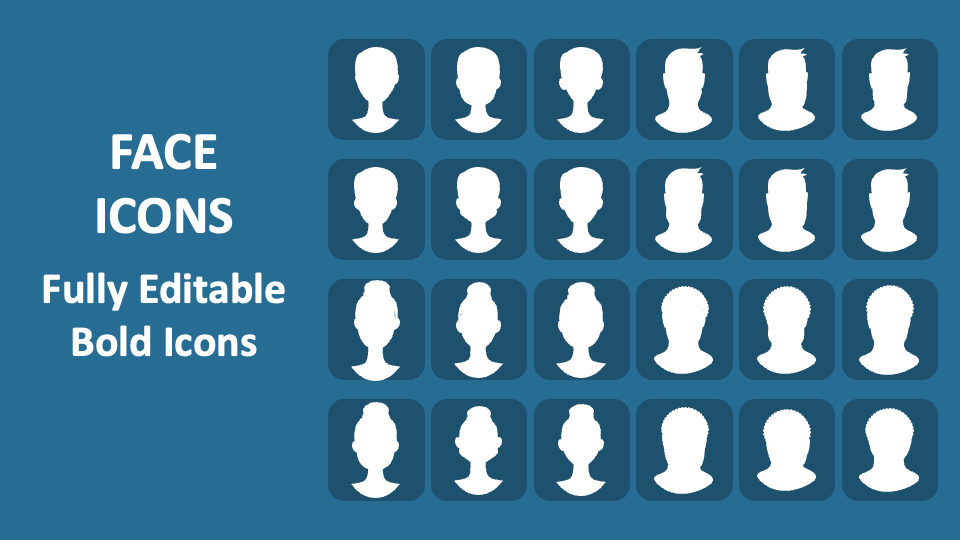 Face Icons for Google Slides and PowerPoint