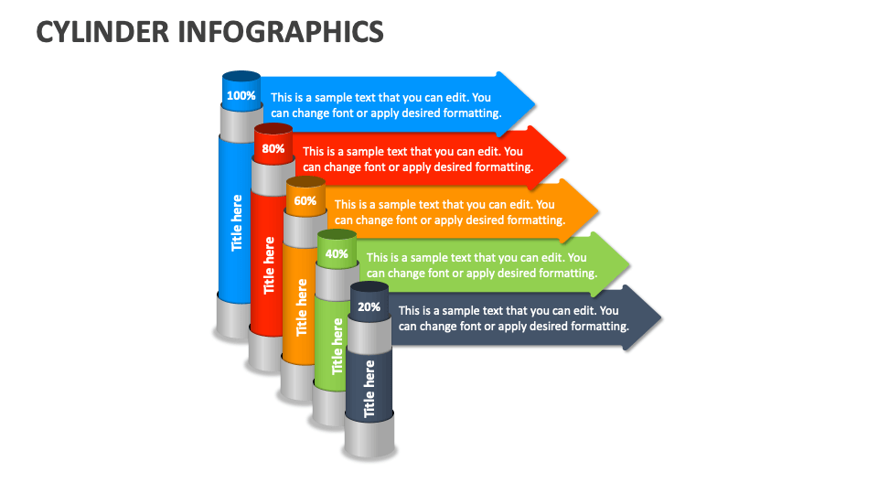 Cylinder Infographics PowerPoint and Google Slides Template - PPT Slides