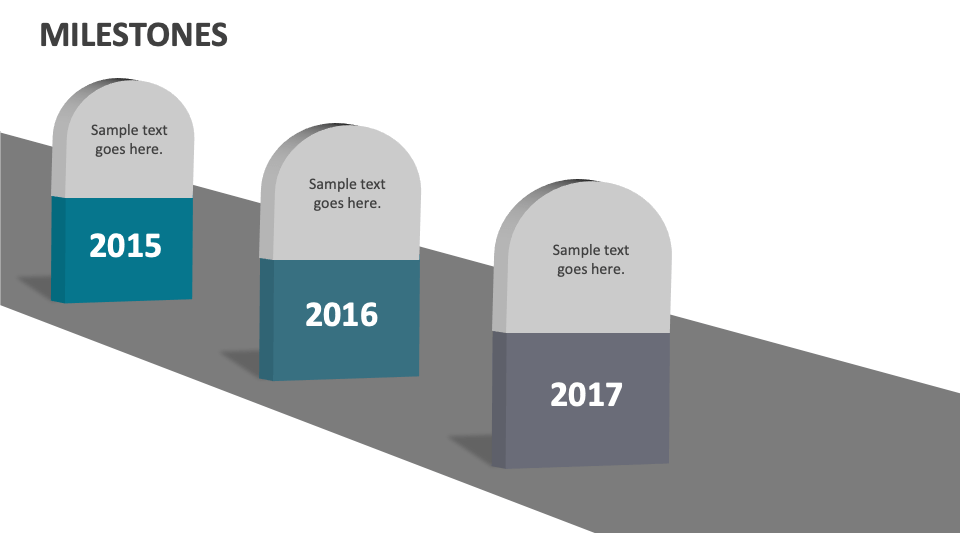 Milestones Template for PowerPoint and Google Slides - PPT Slides