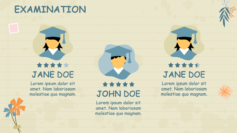 Free Aesthetic Notes for School Presentation for Google Slides and ...