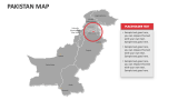 Pakistan Map for Google Slides and PowerPoint - PPT Slides