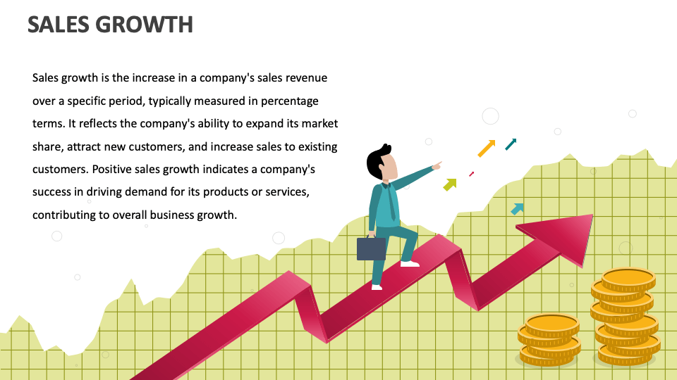 Positive Sales Chart Positive Business Sales Chart Arrow Stock Vector