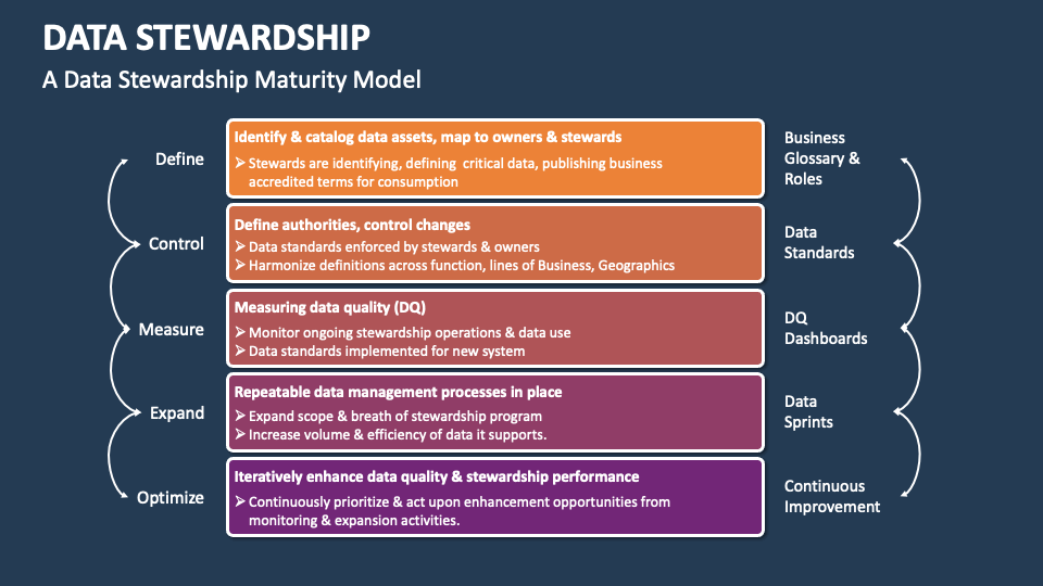 Data Stewardship Template for PowerPoint and Google Slides - PPT Slides