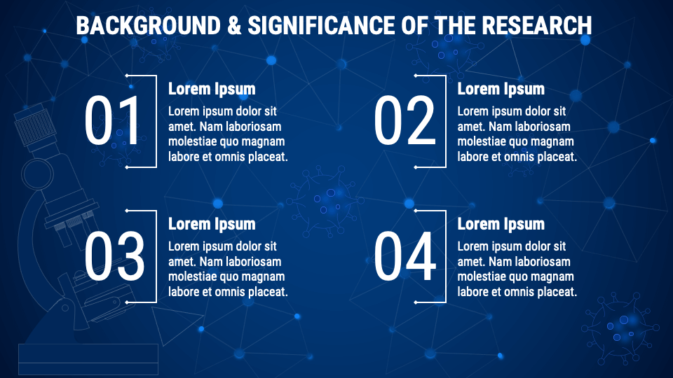 Biology Thesis Presentation for PowerPoint and Google Slides - PPT Slides