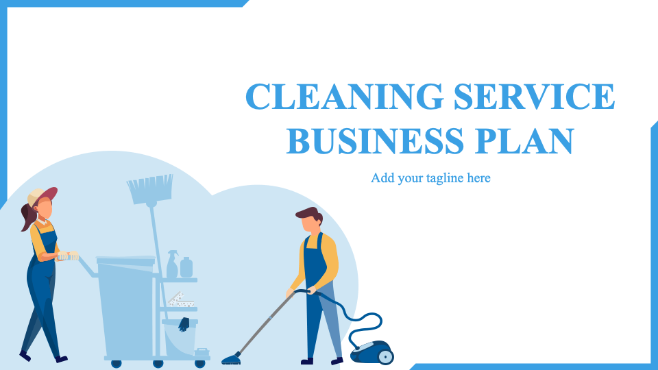 Cleaning Service Business Plan PowerPoint and Google Slides Template ...