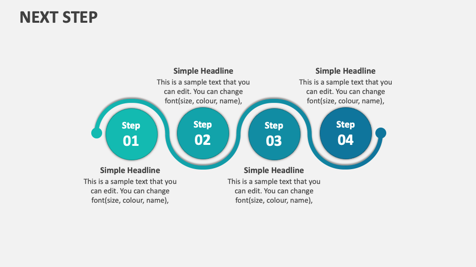 Next Step PowerPoint and Google Slides Template - PPT Slides
