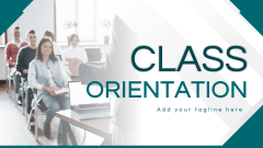 Class Orientation Template for Google Slides and PowerPoint - PPT Slides