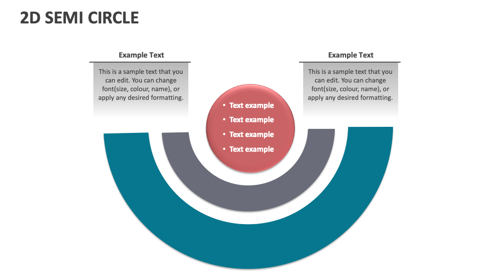 2D Semi Circle Template for PowerPoint and Google Slides - PPT Slides