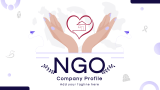 Free NGO Company Profile Presentation for Google Slides and PowerPoint