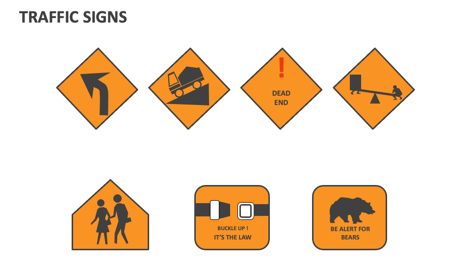 Traffic Signs Template for PowerPoint and Google Slides - PPT Slides