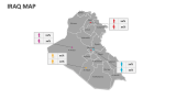 Iraq Map for Google Slides and PowerPoint - PPT Slides