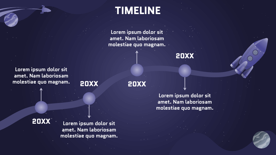 Free Space Exploration Theme for Google Slides and PowerPoint