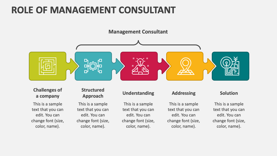 Role of Management Consultant PowerPoint and Google Slides Template - PPT Slides