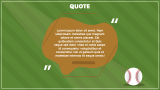 Free Baseball Presentation Theme for Google Slides and PowerPoint