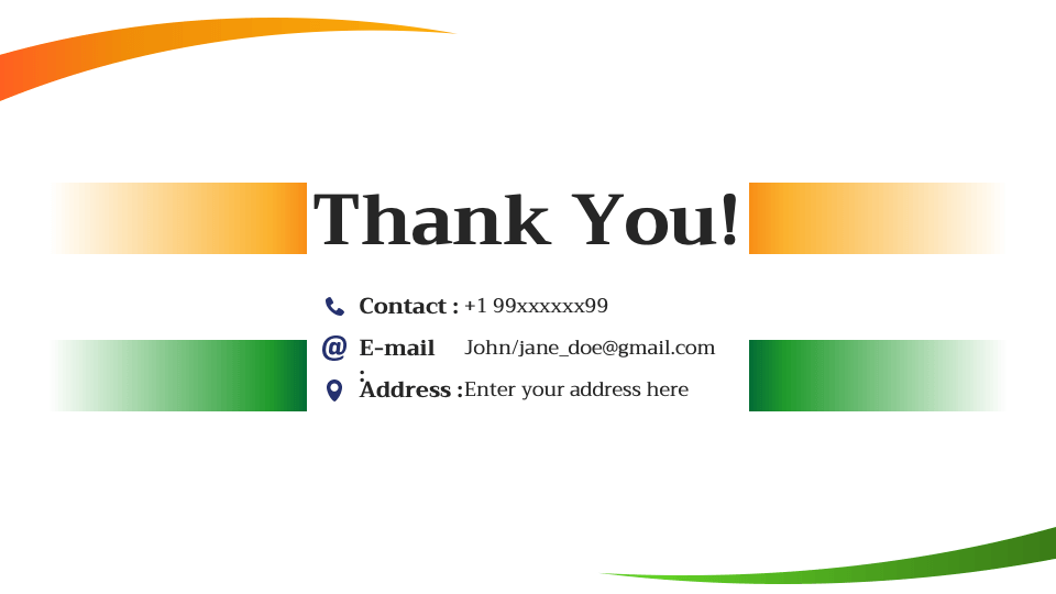 Tricolor Presentation Theme for PowerPoint and Google Slides - PPT Slides