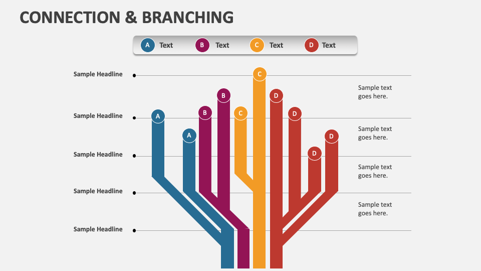 Connection and Branching Template for PowerPoint and Google Slides ...