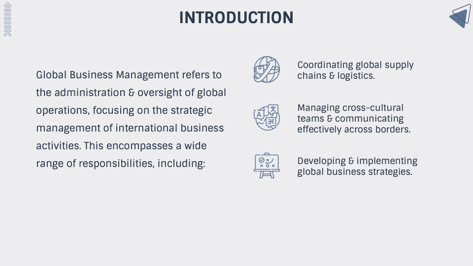 Global Business Management Template for Google Slides and PowerPoint ...