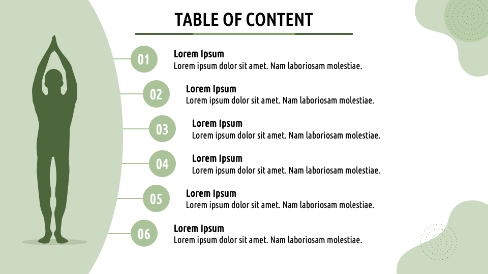 Free Yoga Presentation Theme for Google Slides and PowerPoint