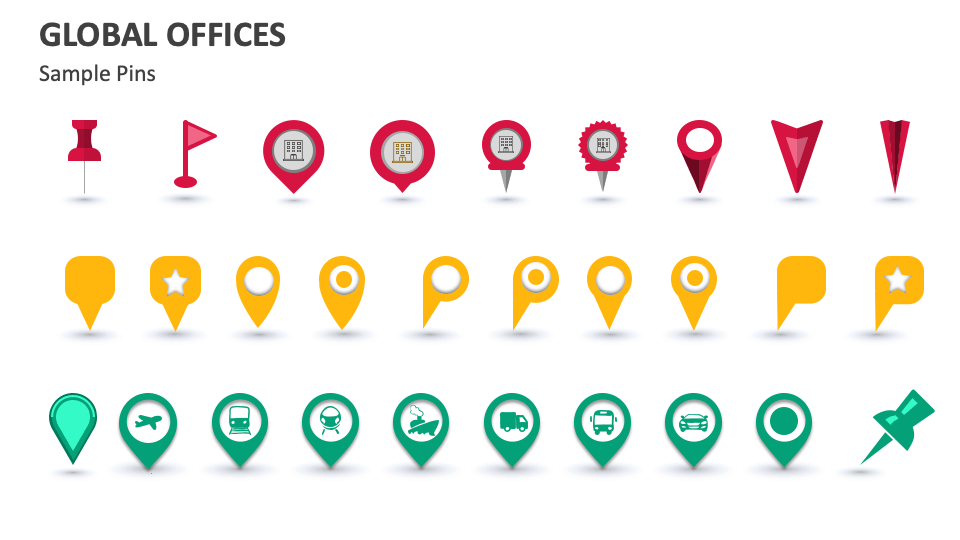Global Offices PowerPoint and Google Slides Template - PPT Slides