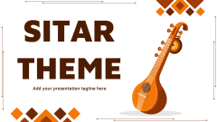 Free Sitar Theme for Google Slides and PowerPoint