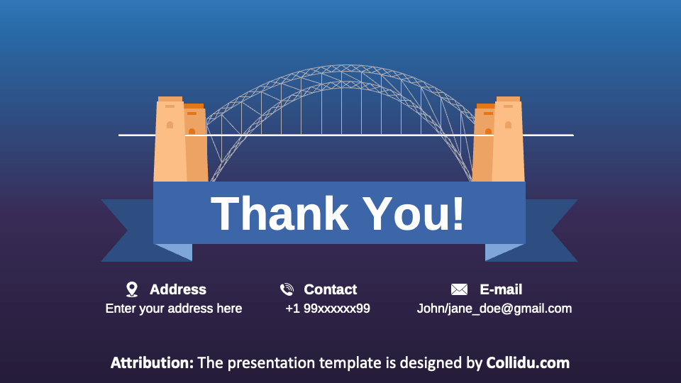 Bridge Presentation Theme for PowerPoint and Google Slides - PPT Slides
