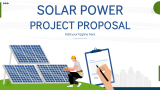 Solar Power Project Proposal Presentation for Google Slides and PowerPoint