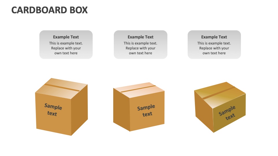 Cardboard Box Template for PowerPoint and Google Slides - PPT Slides