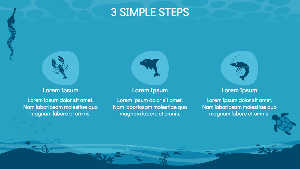 Free Sea Life Theme for Google Slides and PowerPoint