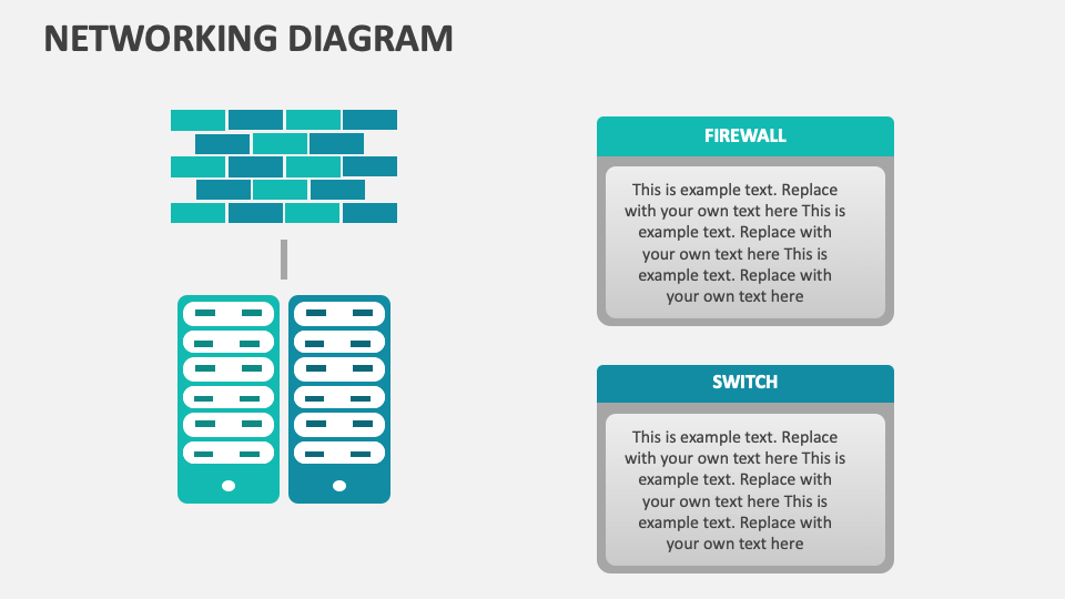 Networking Diagram Template for PowerPoint and Google Slides - PPT Slides