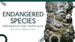 Free - Endangered Species Presentation Template for Google Slides and ...