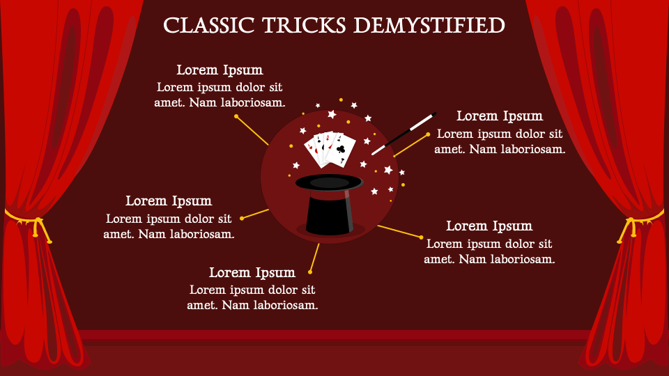 Magic Show Presentation Theme for PowerPoint and Google Slides - PPT Slides