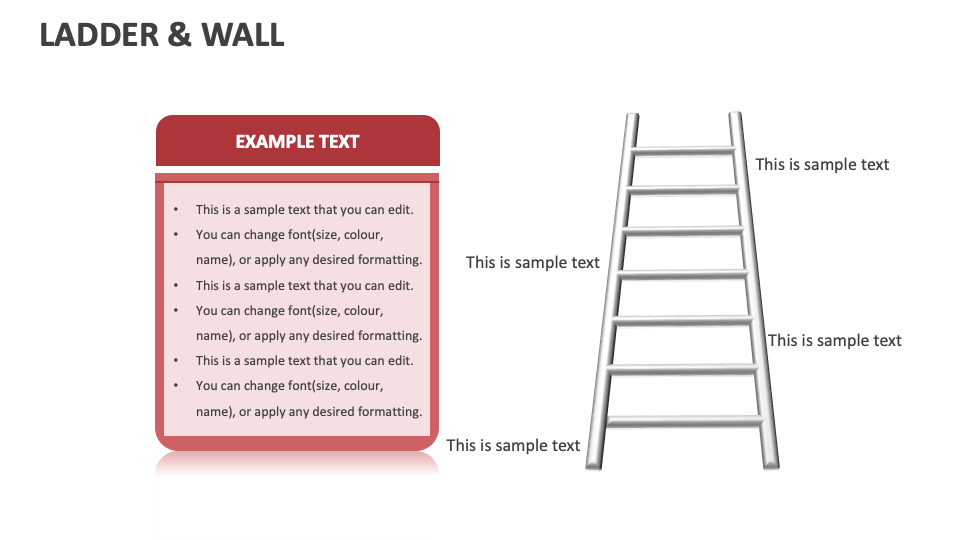 Ladder and Wall Template for PowerPoint and Google Slides - PPT Slides