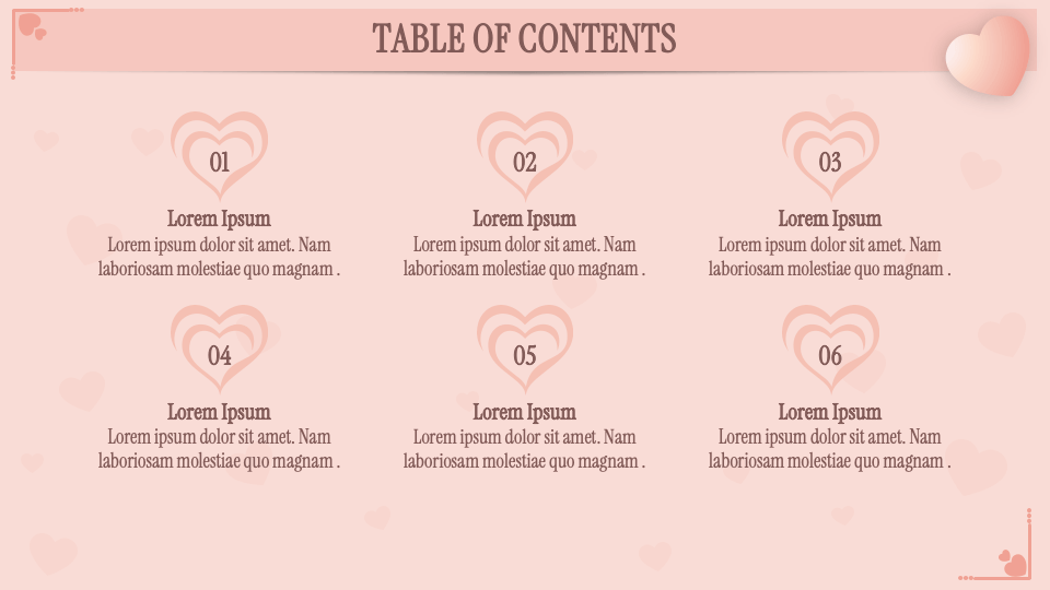 Love Presentation Theme for PowerPoint and Google Slides - PPT Slides