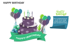 Happy Birthday Template for PowerPoint and Google Slides - PPT Slides