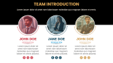 Free Team Introduction Template for Google Slides and PowerPoint