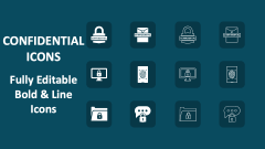Confidential Icons for Google Slides and PowerPoint