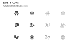 Safety Icons for Google Slides and PowerPoint
