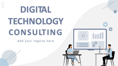 Digital Technology Consulting Presentation for Google Slides and PowerPoint