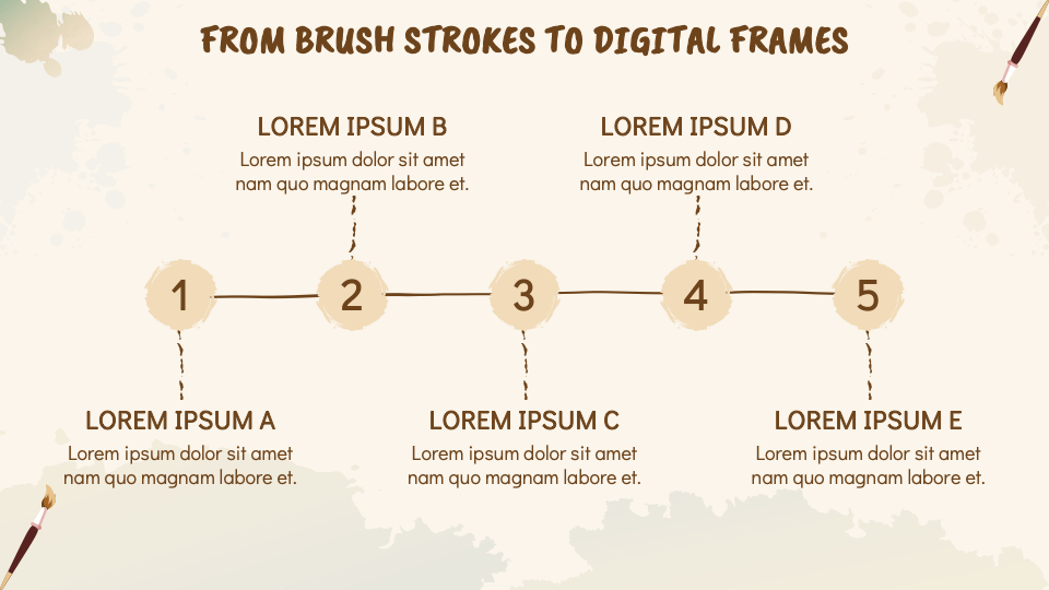 Free - Artistic Background Template for Google Slides and PowerPoint ...