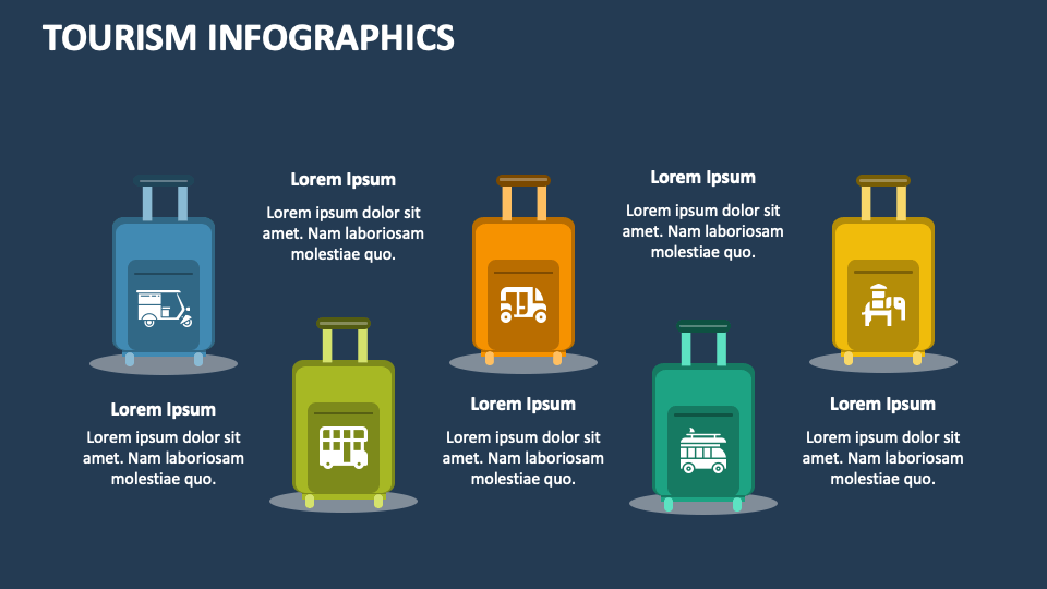 Tourism Infographics for Google Slides and PowerPoint - PPT Slides