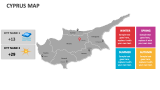 Cyprus Map for Google Slides and PowerPoint - PPT Slides