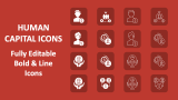 Human Capital Icons for PowerPoint and Google Slides - PPT Slides